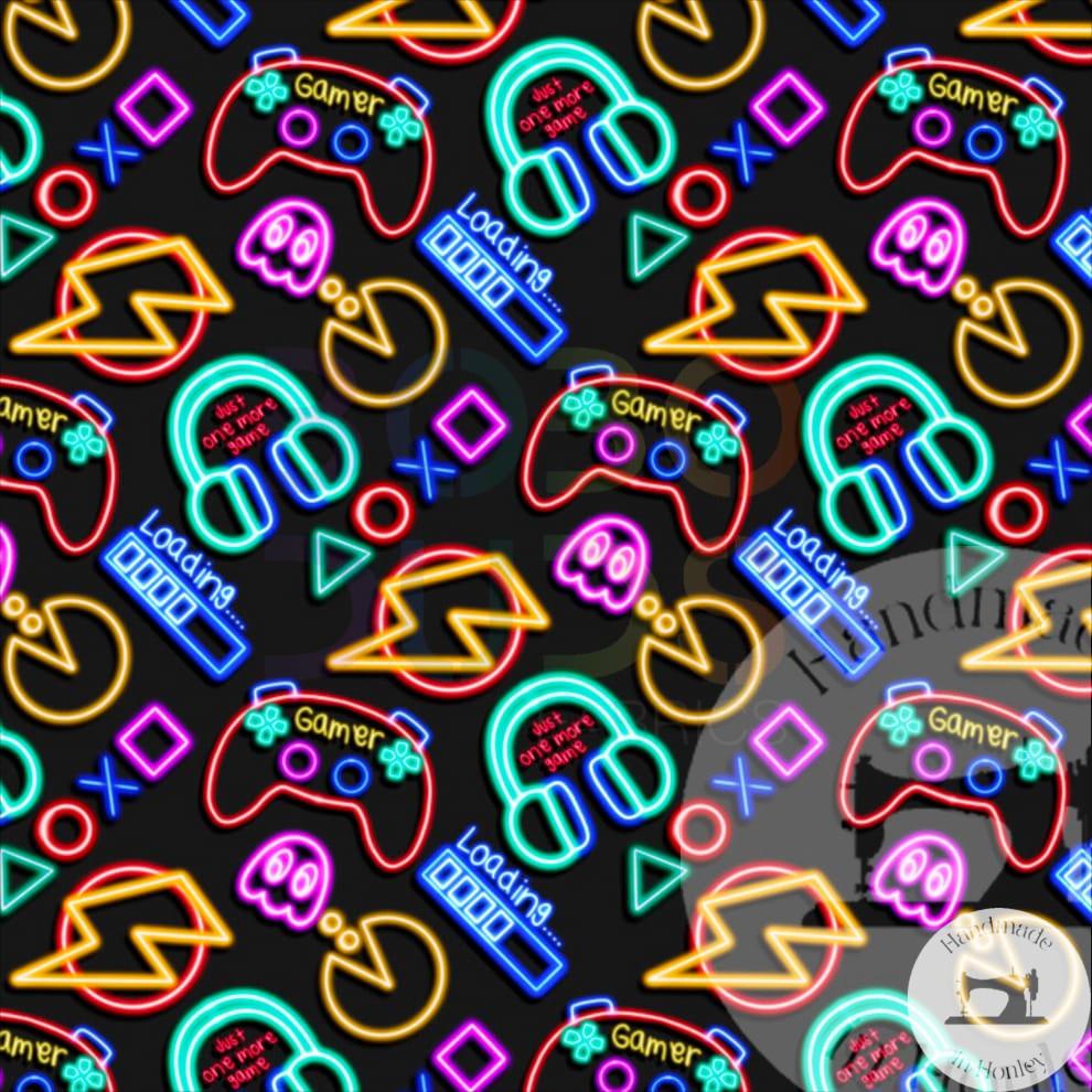 Gamer - Jersey Cotton - Custom Kids Clothing - Handmade in Honley